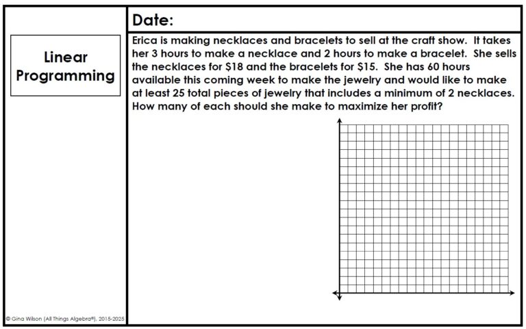 Algebra 2 Warm-Ups - All Things Algebra®