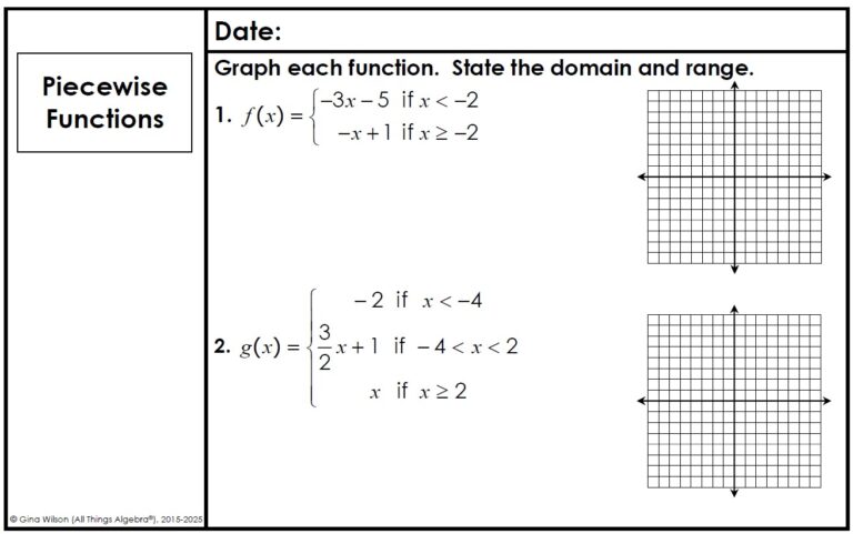 Algebra 2 Warm-Ups - All Things Algebra®