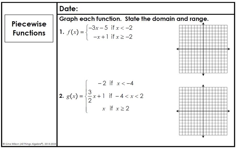 Algebra 2 Warm-Ups - All Things Algebra®