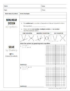 Algebra 1 Unit 9: Linear, Exponential, & Quadratic Functions - All ...