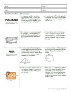 Math 6 Unit 7: Measurement and Geometry - All Things Algebra®