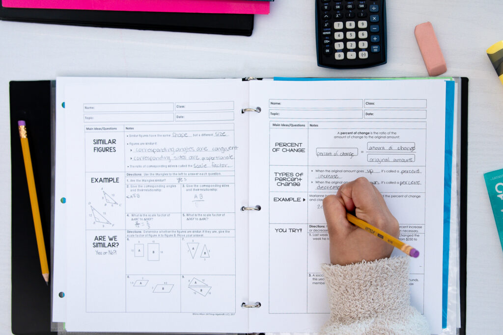Math 7 Curriculum - All Things Algebra®